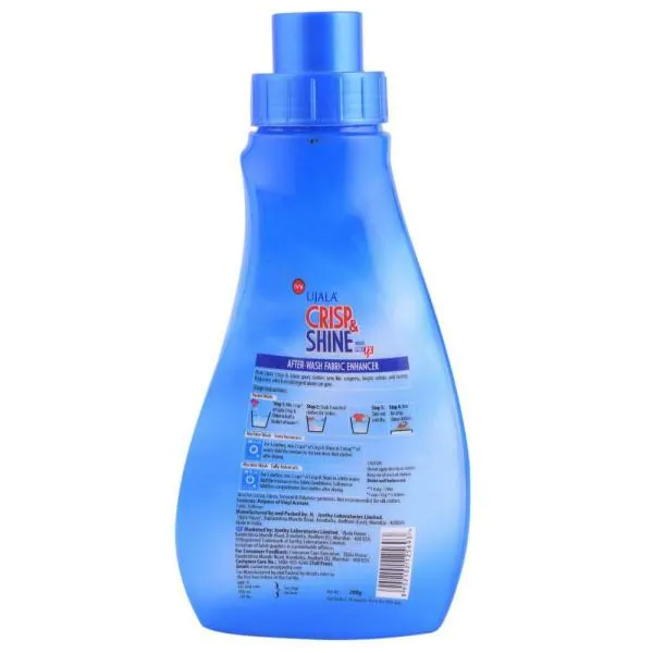 Ujala Crisp & Shine Floral Fusion After-Wash Fabric Enhancer 200 g ...