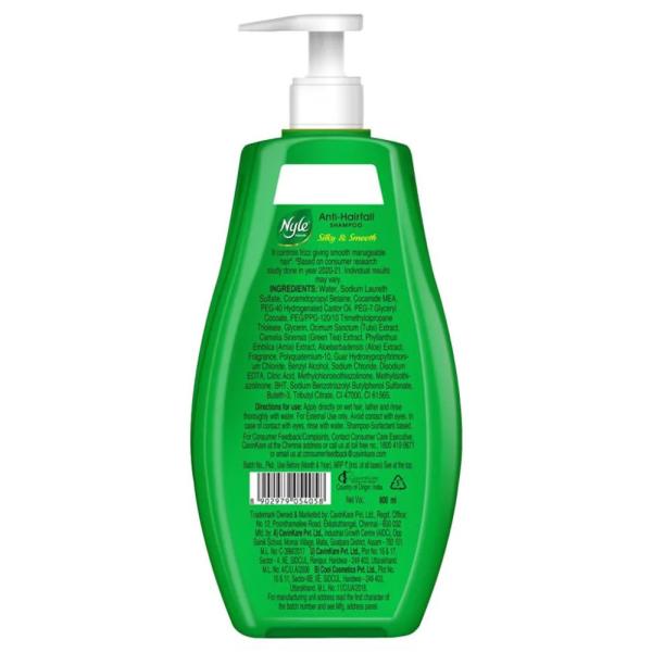 Nyle Naturals Silky and Smooth Anti Hairfall Shampoo 800 ml - JioMart