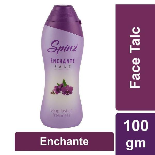 Spinz Enchante Long Lasting Freshness Talc 100 g - JioMart
