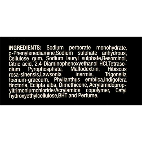 Indica 10 Minutes Powder Hair Colour, Natural Black 40 g - JioMart