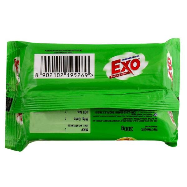 Exo Touch & Shine Ginger Twist Anti-Bacterial Dishwash Bar 300 g - JioMart