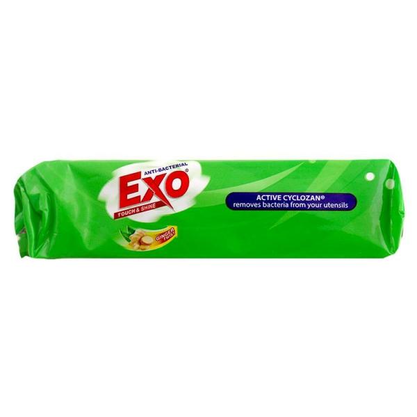 Exo Touch & Shine Ginger Twist Anti-Bacterial Dishwash Bar 300 g - JioMart