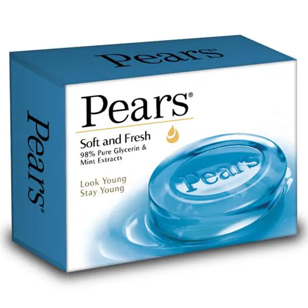 Pears Soft & Fresh Soap with Glycerin & Mint Extracts 75 g - JioMart