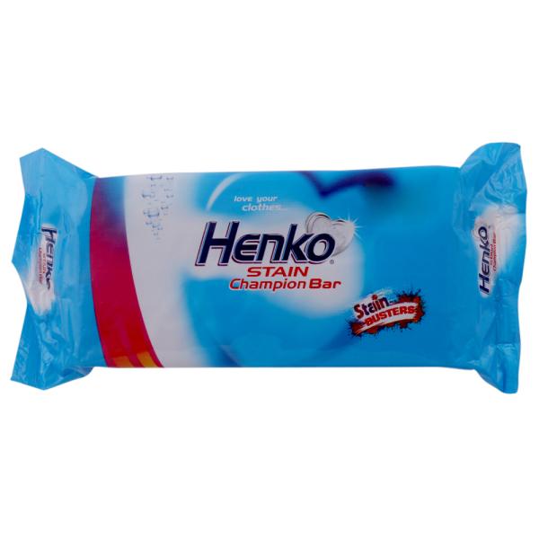 Henko Stain Champion Detergent Bar 250 g - JioMart