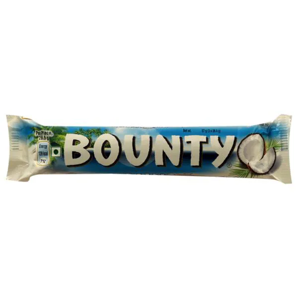 Bounty Double Chocolate Bar 57 g - JioMart