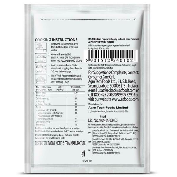 Act II Classic Salted Instant Popcorn 30 g - JioMart