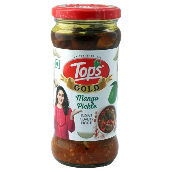 Tops Gold Mango Pickle 375 g - JioMart