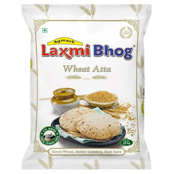Laxmi Bhog Wheat Atta 10 kg - JioMart