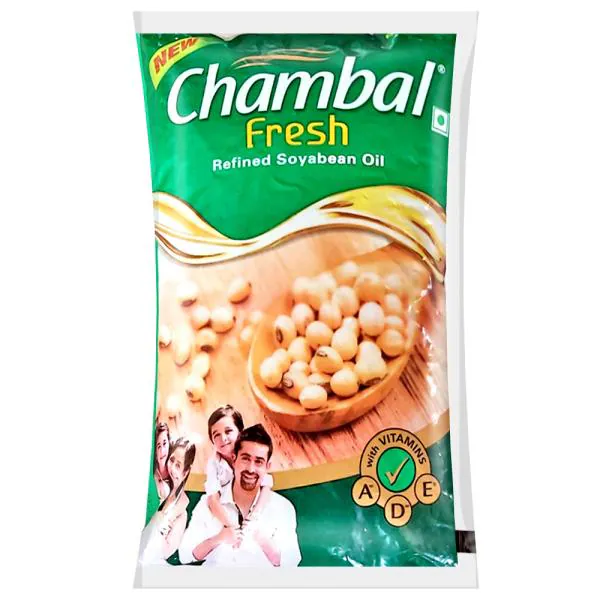Chambal Fresh Refined Soyabean Oil 1 L - JioMart