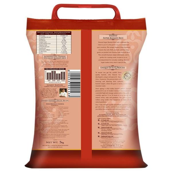 Daawat Super Basmati Rice 5 kg - JioMart