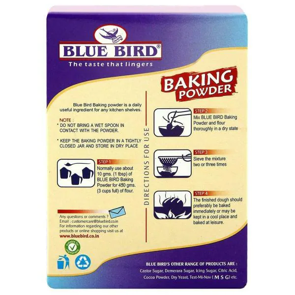 Blue Bird Baking Powder 50 g - JioMart