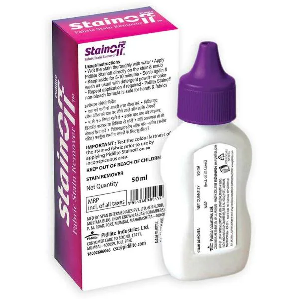 Pidilite Stainoff Fabric Stain Remover 50 ml - JioMart