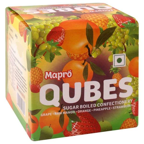 Mapro Qubes Mixed Fruit Jelly 200 g - JioMart