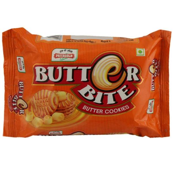 Priyagold Premium Butter Bite Biscuits 150 g - JioMart