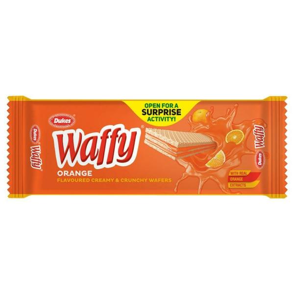 Dukes Waffy Orange Wafers 60 g - JioMart