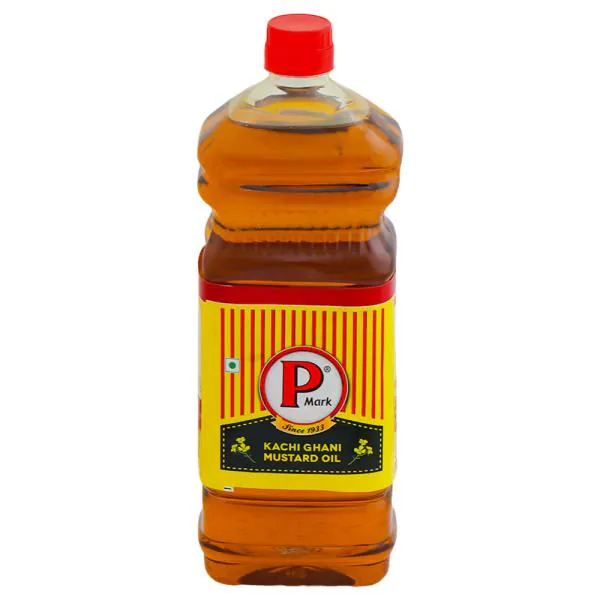 P Mark Kachi Ghani Mustard Oil 1 L - JioMart