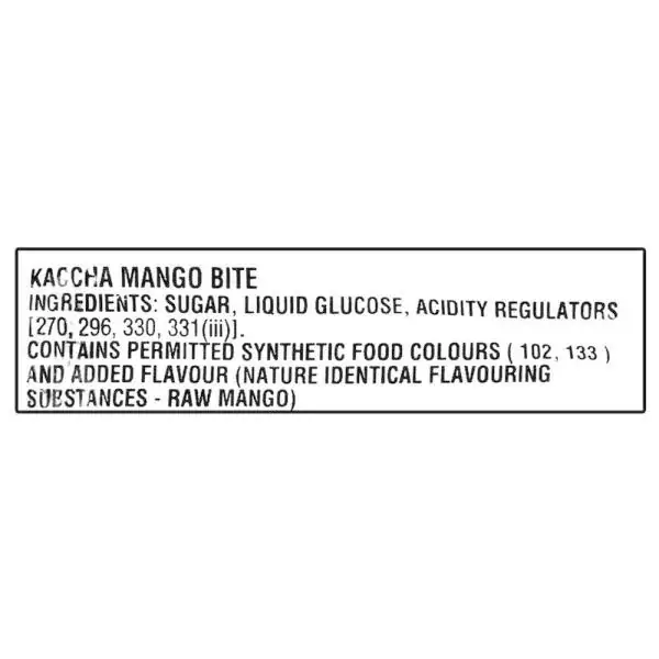 Parle Kaccha Mango Bite Candy 260.38 g - JioMart