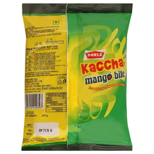 Parle Kaccha Mango Bite Candy 277 g - JioMart