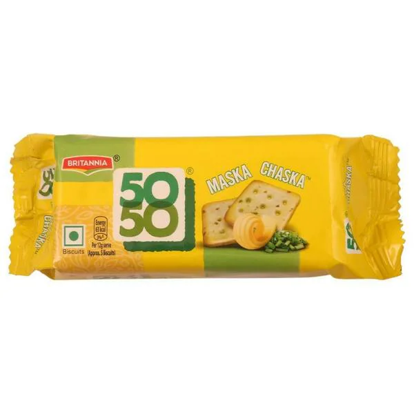 Britannia 50-50 Maska Chaska Biscuits 48 g - JioMart