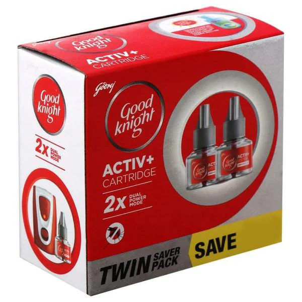 Good Knight Advanced Activ+ Mosquito Repellent Refill 45 ml (Pack of 2 ...
