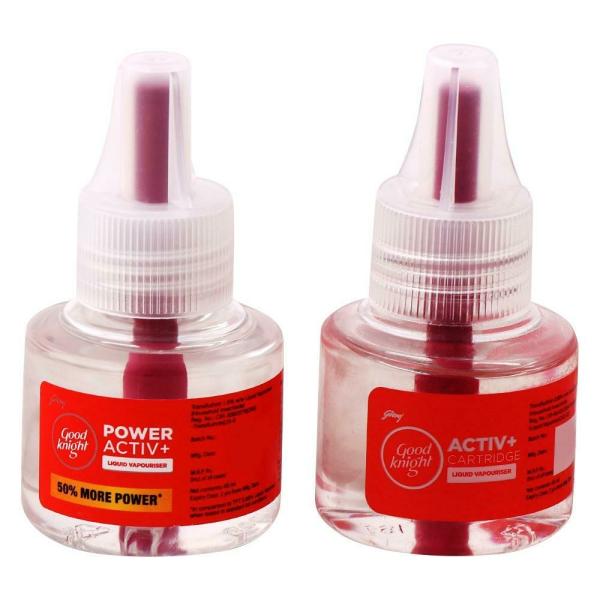 Good Knight Advanced Activ+ Mosquito Repellent Refill 45 ml (Pack of 2 ...