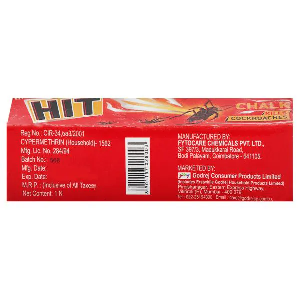 HIT New Cockroach Repellent Chalk - JioMart