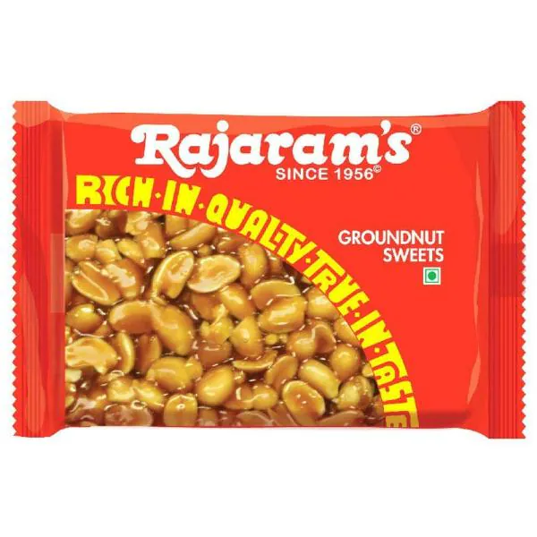Rajaram's Groundnut Sweets Chikki 100 g - JioMart