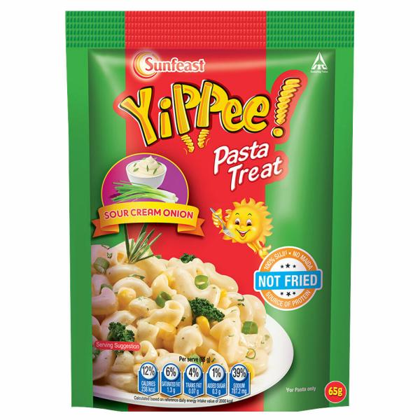 Sunfeast Pasta Treat Sour Cream Onion Instant Pasta 65 g - JioMart