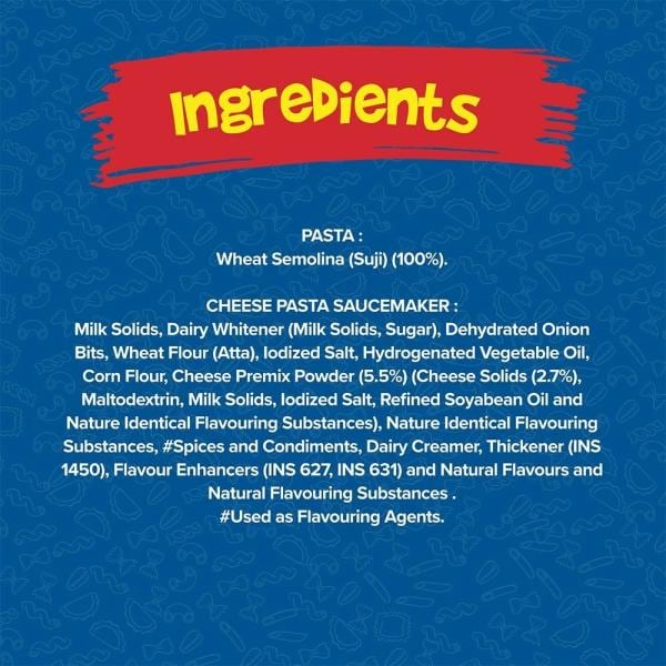 Sunfeast Yippee Cheese Pasta Treat 65 g - JioMart