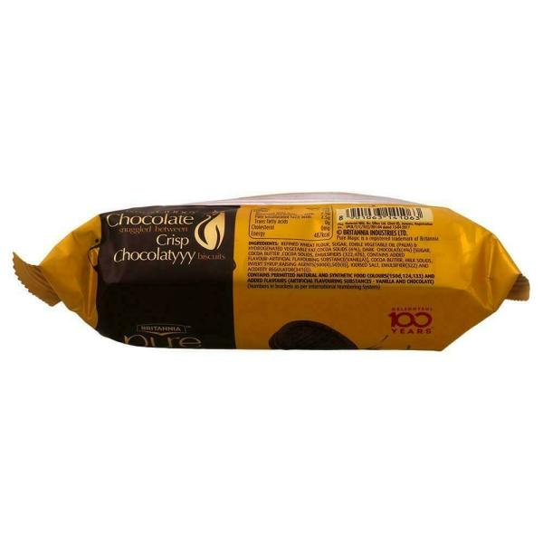 Britannia Pure Magic Choco Creme Biscuits 100 g - JioMart