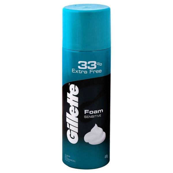 Gillette Sensitive Shaving Foam 418 g - JioMart