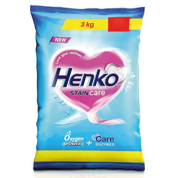 Henko Stain Care Detergent Powder 3 kg - JioMart