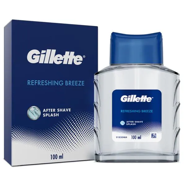 Gillette Blue Refreshing Breeze After Shave Lotion 100 ml - JioMart