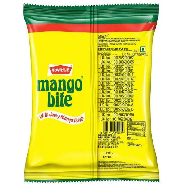 Parle Mango Bite Candy 289 g - JioMart