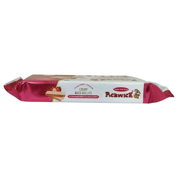 Pickwick Strawberry Creamy Wafer Biscuits 75 g - JioMart