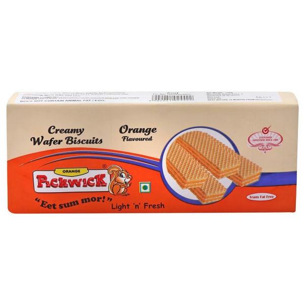 Pickwick Orange Creamy Wafer Biscuits 150 g - JioMart
