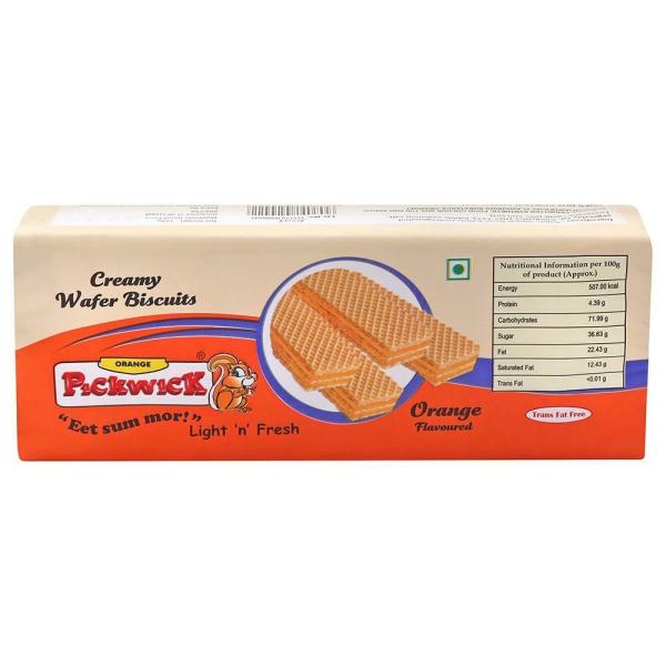 Pickwick Orange Creamy Wafer Biscuits 150 g - JioMart