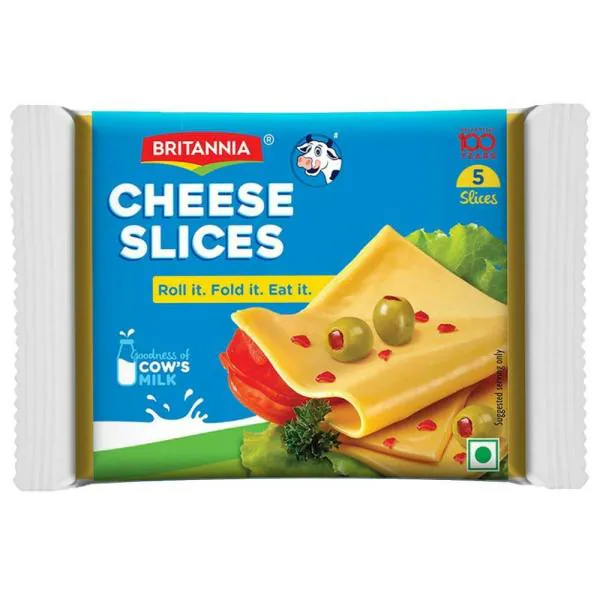 Britannia Cheese Slices 100 g (Pack) - JioMart