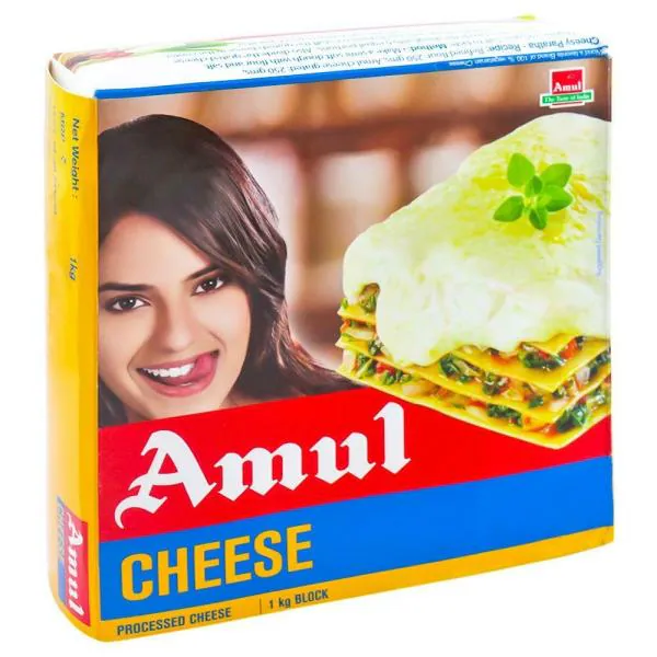 Amul Cheese Block 1 kg (Carton) - JioMart