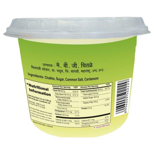 Chitale Elaichi Full Cream Shrikhand 500 g (Container) - JioMart