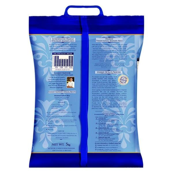 Daawat Traditional Basmati Rice 5 kg - JioMart
