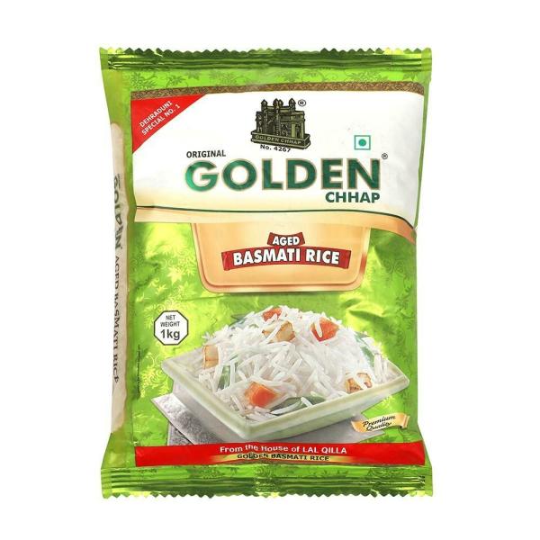 Lal Qilla Golden Chhap Aged Basmati Rice 1 kg - JioMart