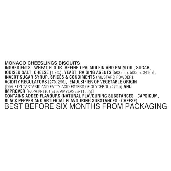 Parle Monaco Classic Cheeslings 150 g - JioMart