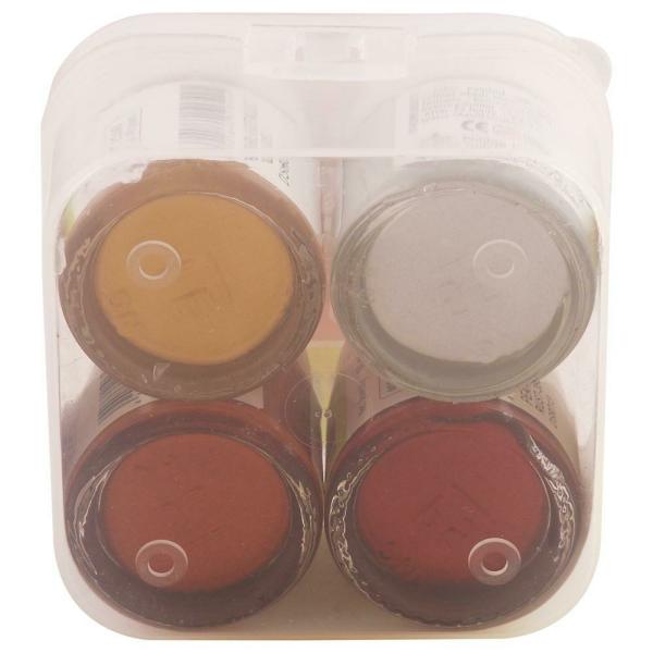 Pidilite Fevicryl Pearl Metallic Acrylic Colours Kit 40 ml (4 Shades ...