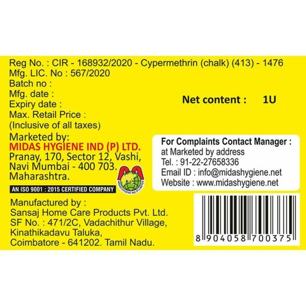 Laxman Rekhaa Insecticide Chalk for Cockroaches - JioMart