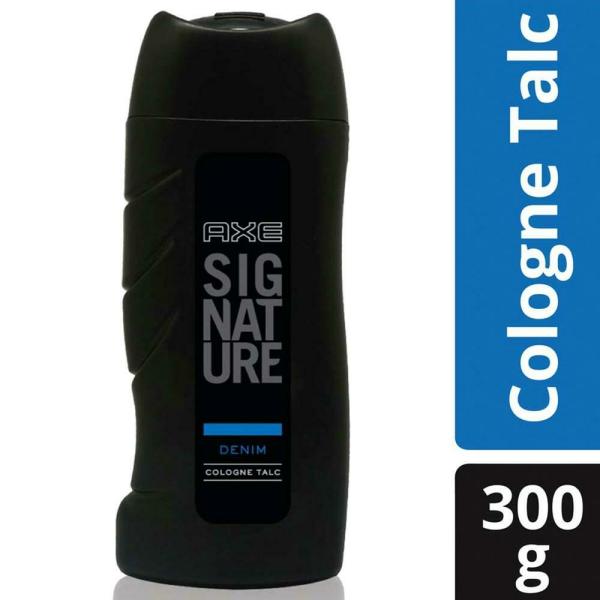 Axe Signature Denim Cologne Talc 300 g - JioMart