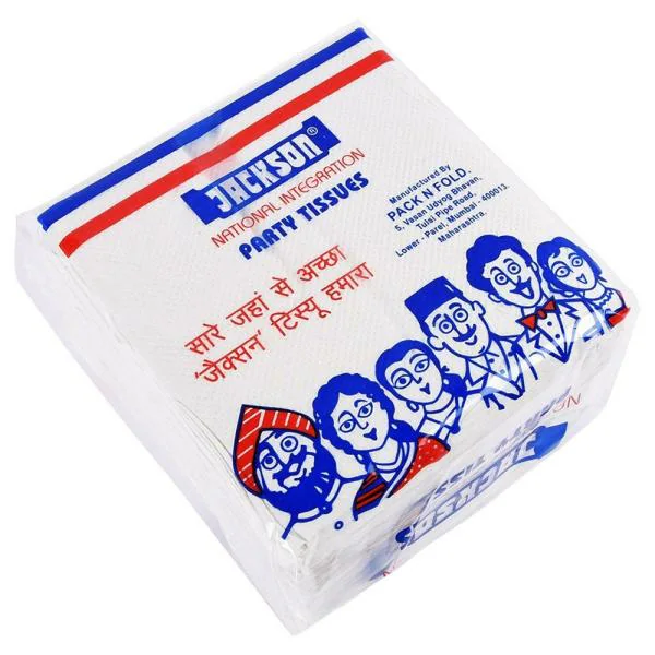 Jackson Party Tissues 30x30 cm (100 pcs) - JioMart