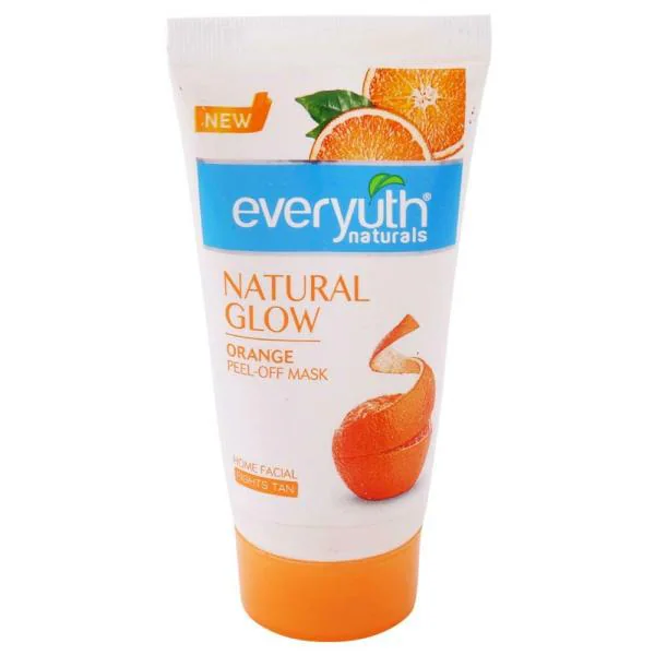 Everyuth Natural Glow Orange Peel Off Mask 50 g - JioMart