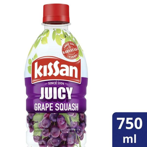 Kissan Juicy Grape Squash 700 ml - JioMart