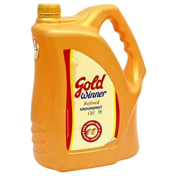 Gold Winner Refined Groundnut Oil 5 L - JioMart